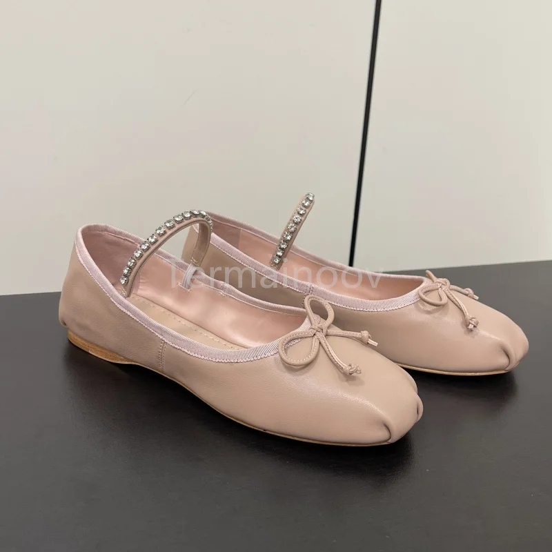 New-Fashion-Women-Ballet-Shoes-Top-Quality-Silk-Luxury-Woman-Designer ...