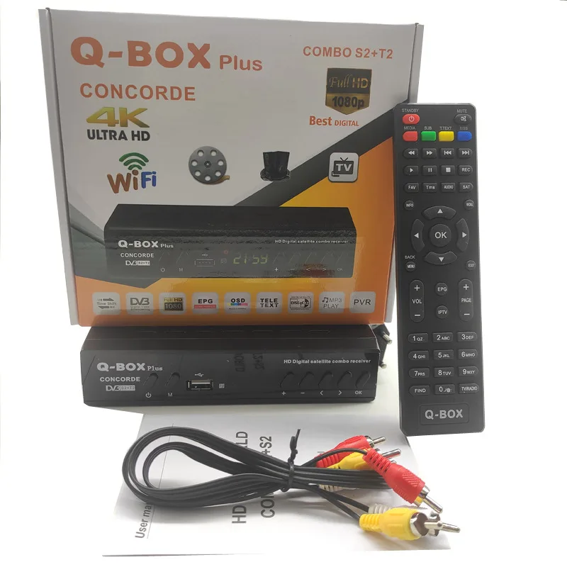 Q-BOX-Plus-DVB-T2-S2-Combo-receptor-de-TV-por-sat-lite-1080P-HD ...