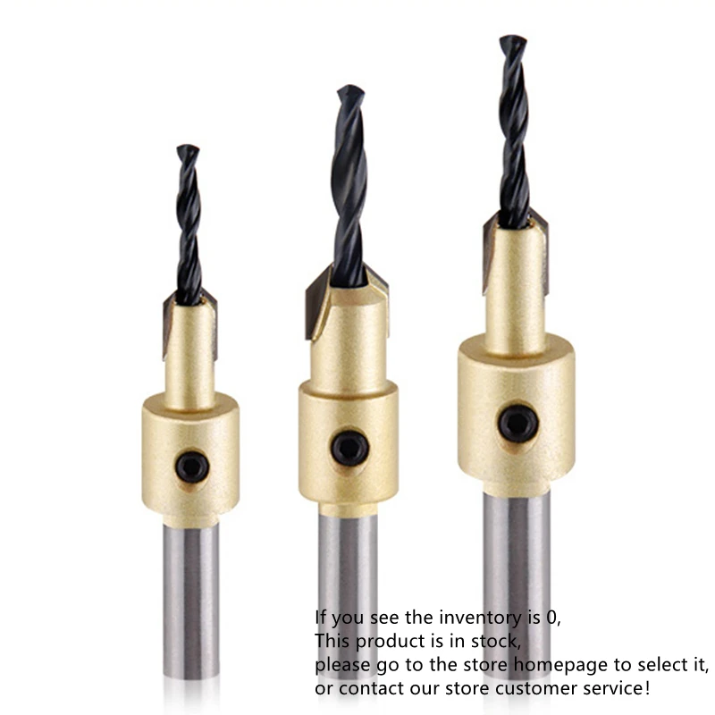 Countersunk-Bit-Countersink-Head-Screw-Deep-Lead-Hole-Cone-Salad-Drill ...