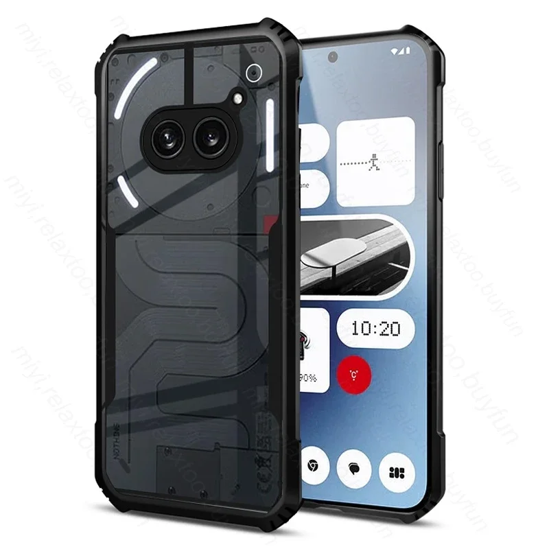 Clear Acrylic Back Cover For Nothing Phone (2a) Phone(2a) 5G Case TPU ...