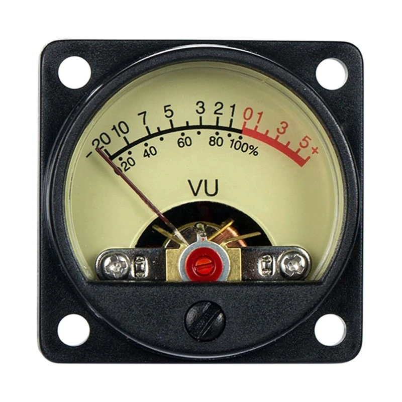 VU Panel Meter with Backlight VU Meter Warm Back Light Recording Used ...