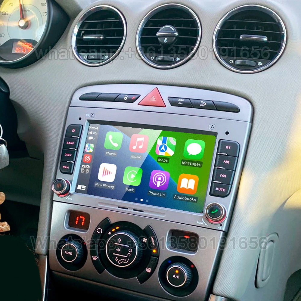 Reproductor-Multimedia-para-coche-Radio-autom-tica-para-Peugeot-308-308 ...