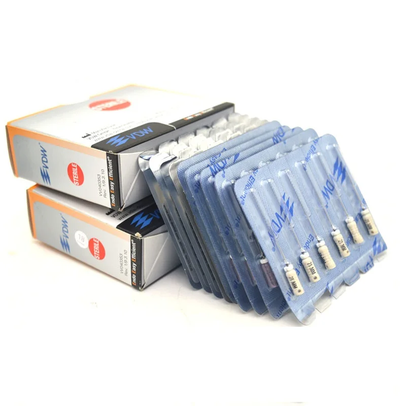 5PACKS Stainless Steel Dental Endo Files VDW STERILE C-PILOT Files For ...