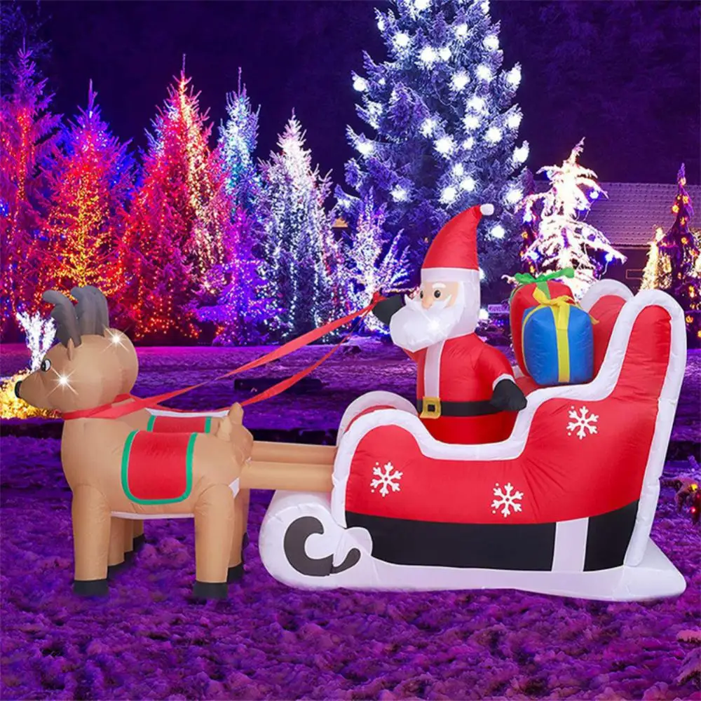 Mu-eco-inflable-de-Pap-Noel-para-montar-oso-Polar-cabeza-agitadora-mu ...