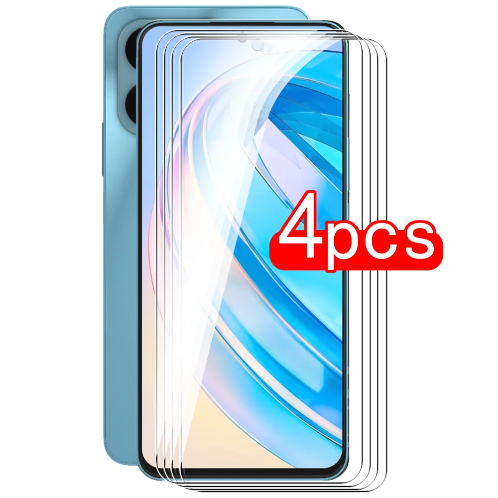 4Pcs-Tempered-Glass-For-Honor-X8a-4G-HonorX8a-Xonor-Honar-X-8-x8-a-8a ...