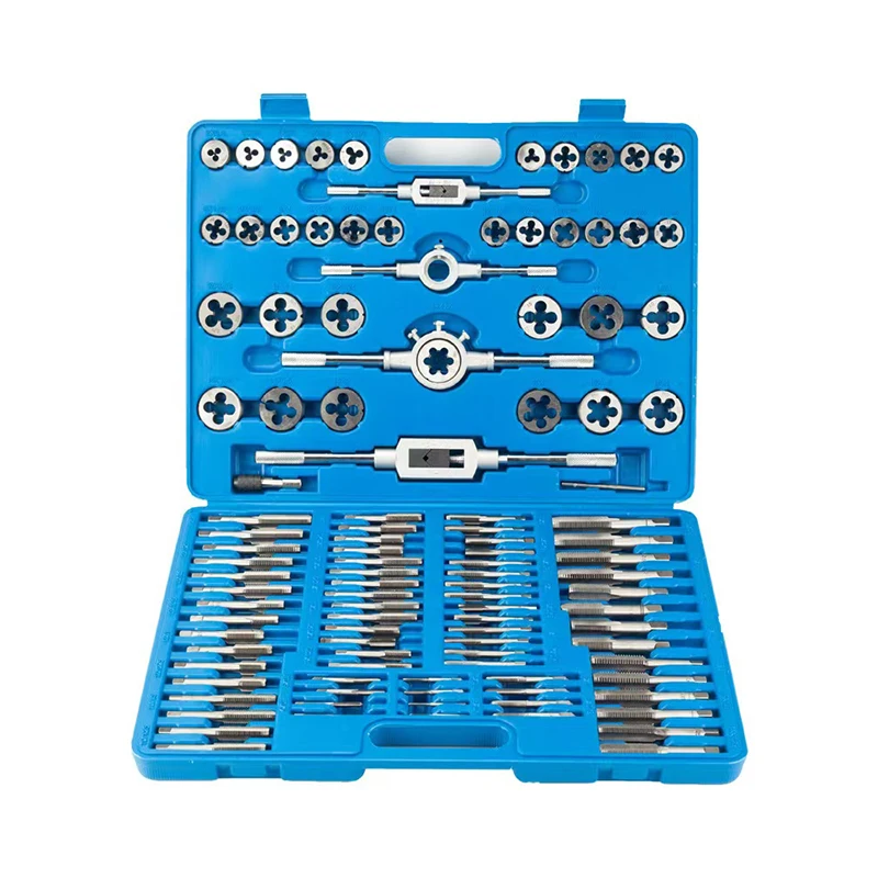Heavy-Duty-110PC-Metric-Tap-Wrench-And-Die-Thread-Cutter-Set-M2-M18-in ...