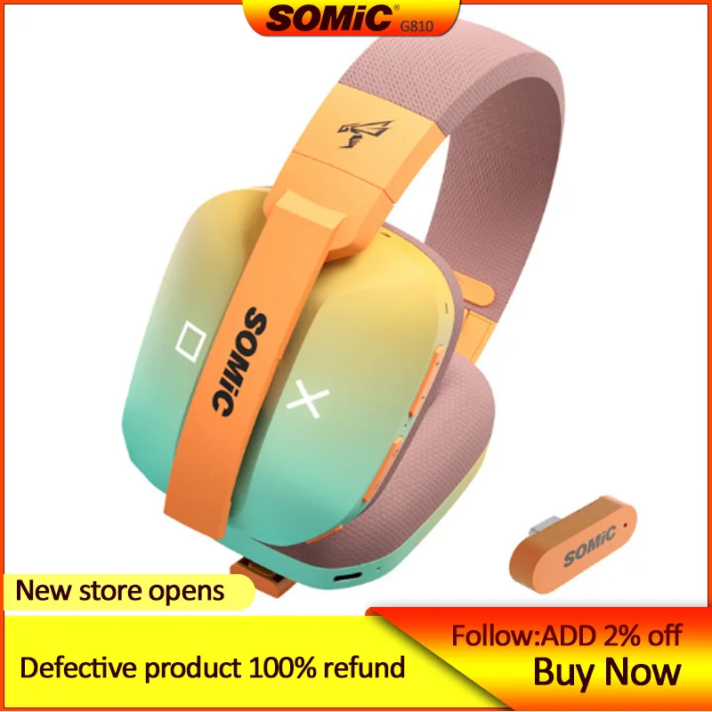 Somic-Gaming-Headset-Sem-Fio-Fone-de-Ouvido-Bluetooth-Conex-o-3-Modos ...