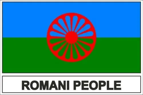 Creative-Sticker-Flag-Roms-Gypsy-Gypsies-ROM-for-Motorcycle-Laptop-Car ...