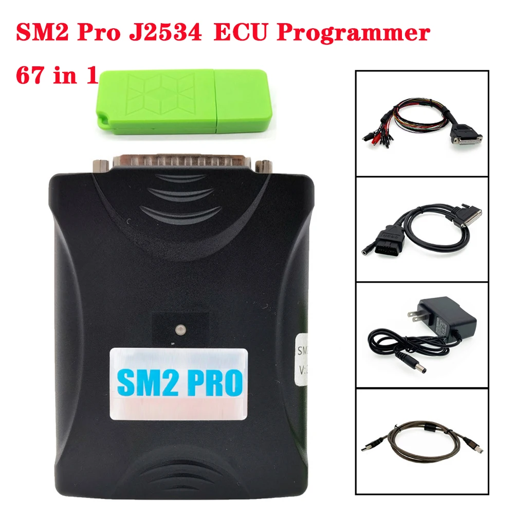 Programador SM2 Pro J2534VCI ECU, herramienta de lectura de datos y ...