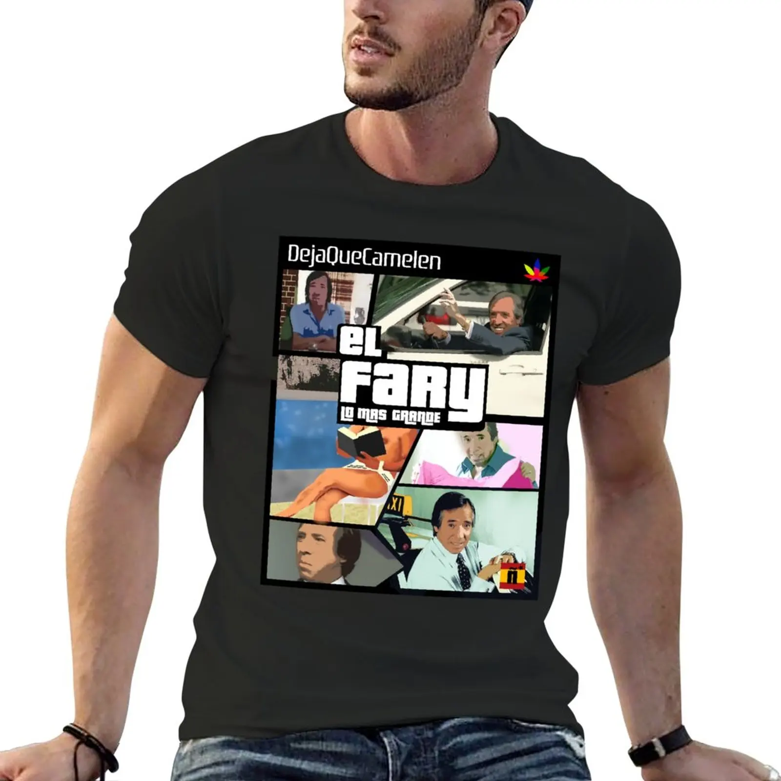 Camiseta-de-El-Fary-Lo-mas-grande-para-hombre-ropa-de-Anime-vintage-gr ...