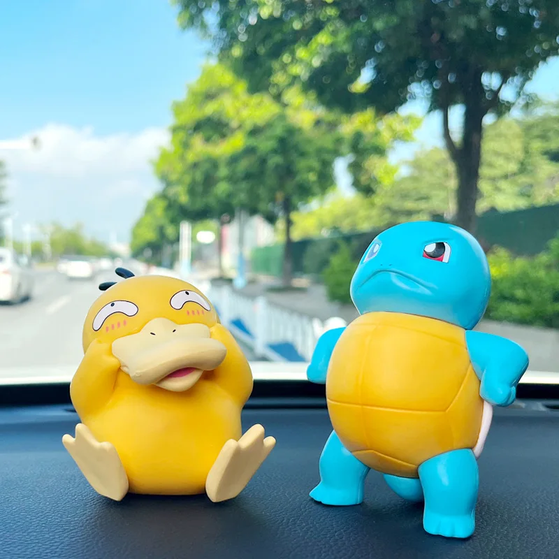 Psyduck Bobble Head Car Decor, Pokemon Nodding Duck Figure for ...