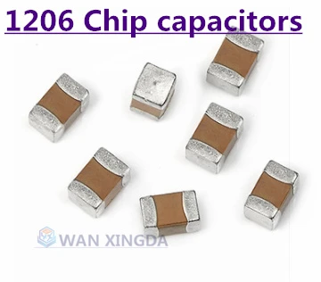 4000Pcs SMD ceramic capacitor 0402 0603 0805 1206 1pF 3.5pF 6.8pF 82pF ...