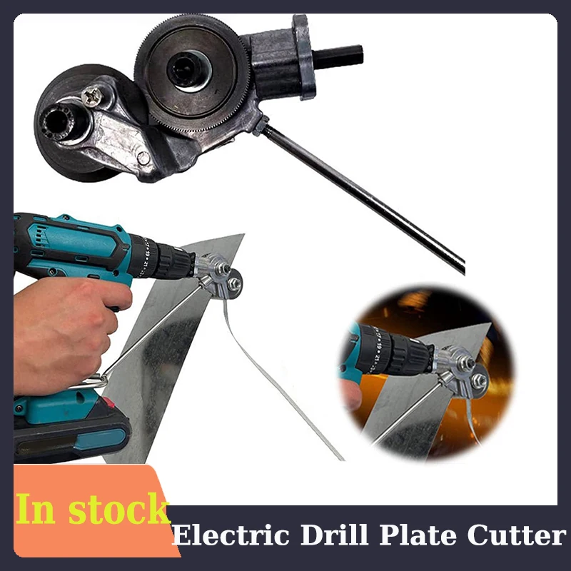 Metal-Plate-Drill-Cut-e-m-quina-de-corte-Free-Cutter-Nibbler-Sheet ...