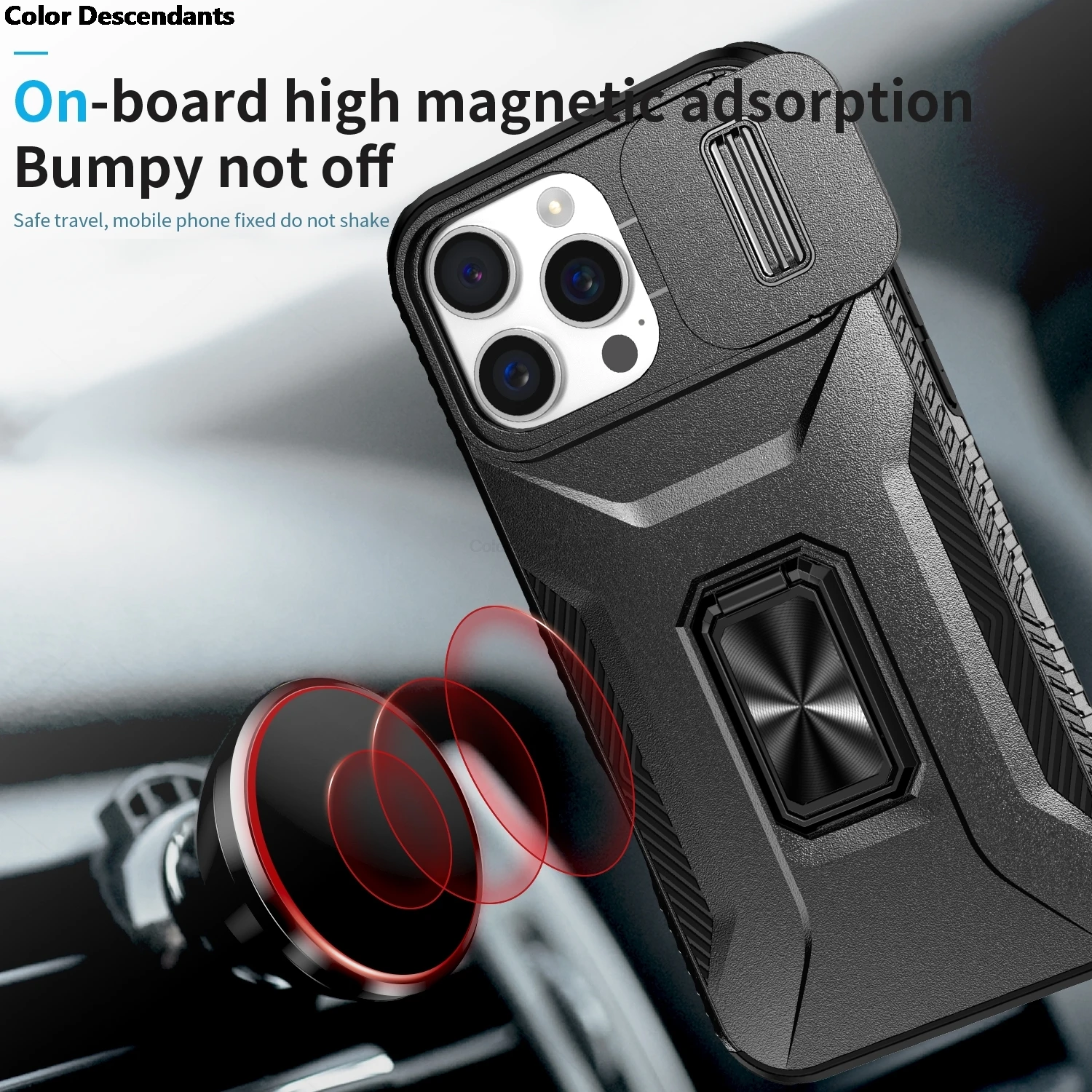 Military Grade Ring Holder Case For OnePlus 11 5G OnePlus11 Cover Heavy ...