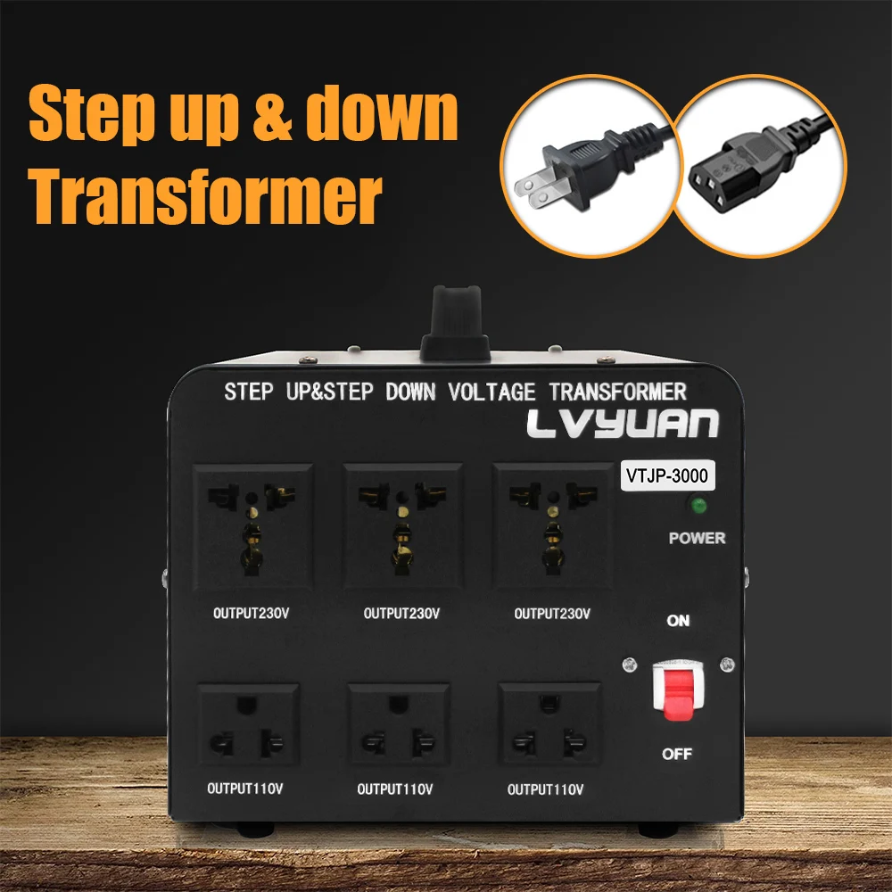 VTJP-3000W-voltage-transformer-100V-to-220V-LVYUAN-Japanese-standard ...