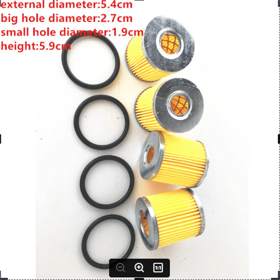 4PCS C0506 Diesel Filter Oil Water Separator for C0506 0506 5*6cm ...