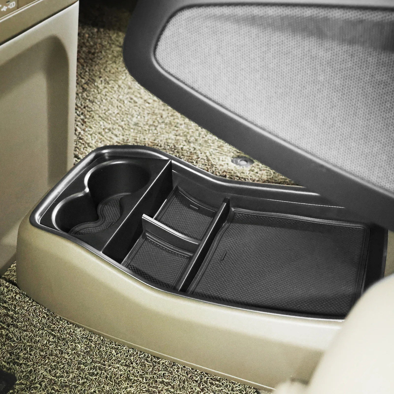 For Kia EV9 Center Storage Box Console Armrest Organizer Phone Holder ...