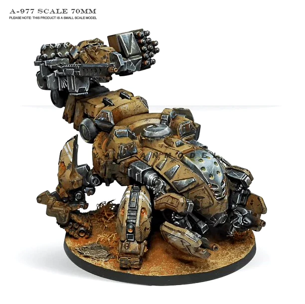 70mm Resin Figure Model Kits Diy Mech Model Self-assembled A-977 ...