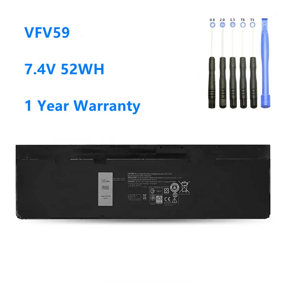 VFV59-W57CV-GVD76-Laptop-Battery-For-DELL-Latitude-E7240-E7250-W57CV ...
