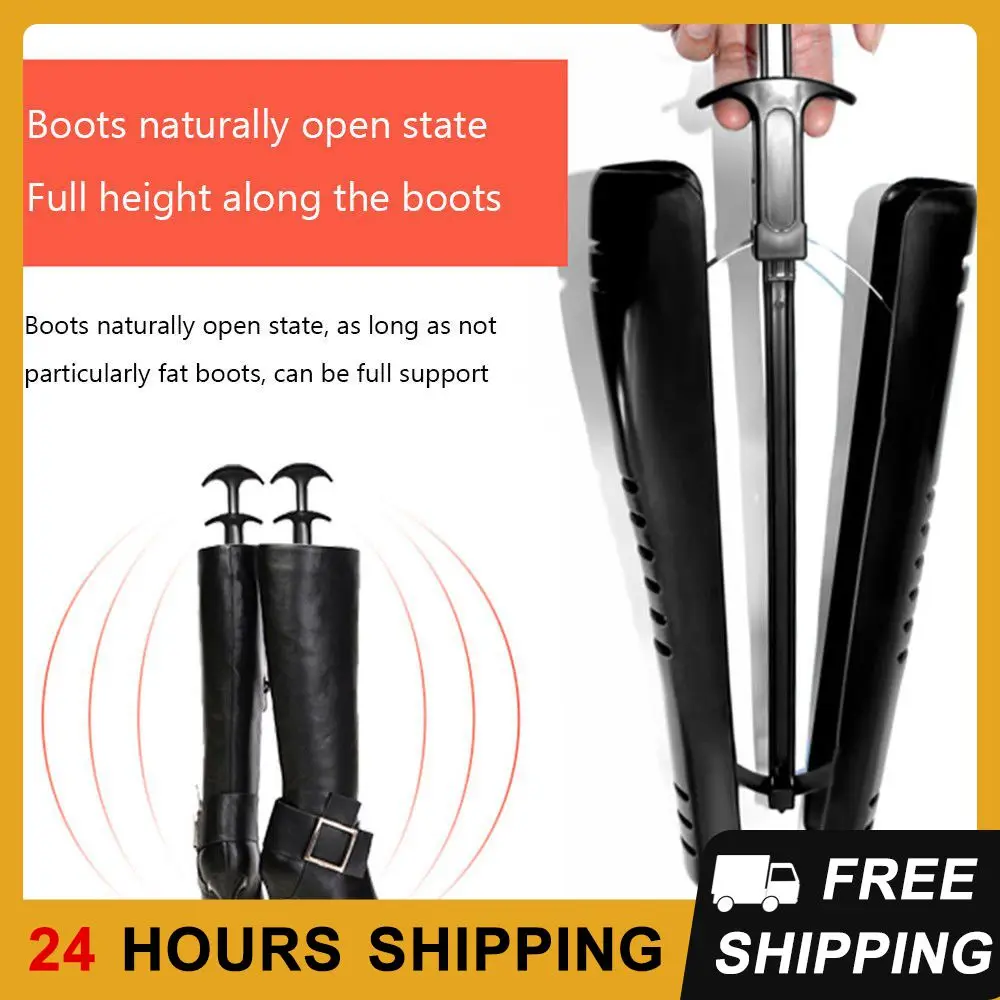 1Pair Boots Stand Holder With Handle For Womens Boot Knee High Shoes ...