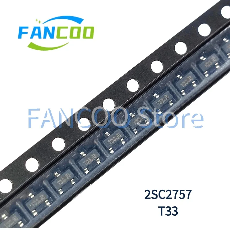 10PCS 2SC2757 marking T33 2SC2223 F14 2SC2714Y QY 2SC1623 L6 2SC2712Y ...