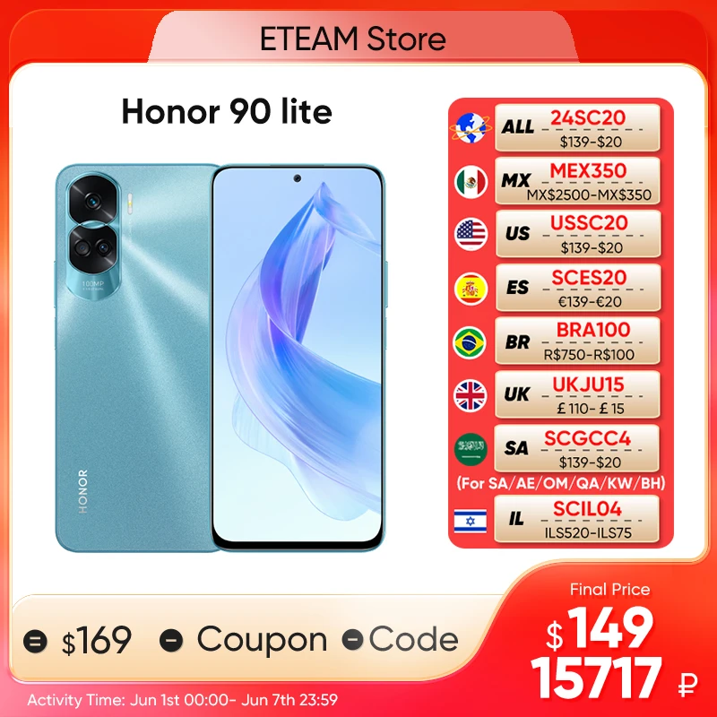 Honor 90 Lite - Full phone specifications