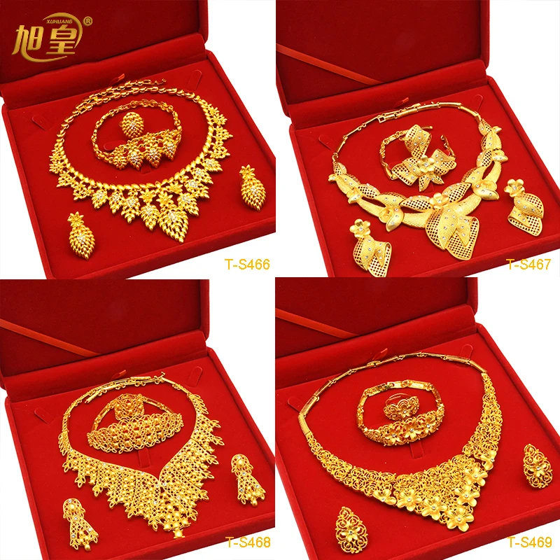 Dubai-24K-Gold-Plated-Boutique-Jewelry-Set-Fashion-Gold-Color-4Pcs-Set ...