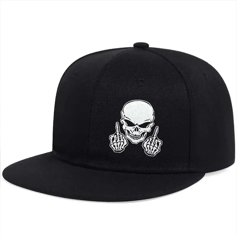 Unisex-Skeleton-Finger-Embroidery-Hip-hop-Hats-Spring-Autumn-Outdoor ...