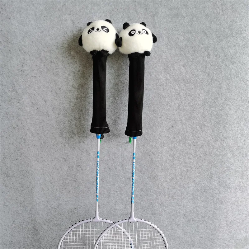 Panda-Badminton-Racket-Handle-Cover-Plush-Doll-Grip-Protectors ...