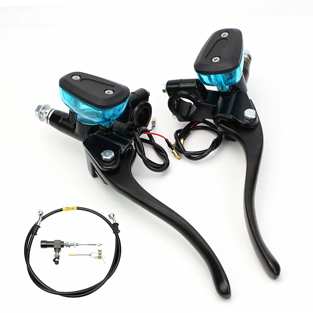 Motorcycle-Hydraulic-Clutch-Brake-Master-Cylinder-Lever-Kit-12-7-piston ...