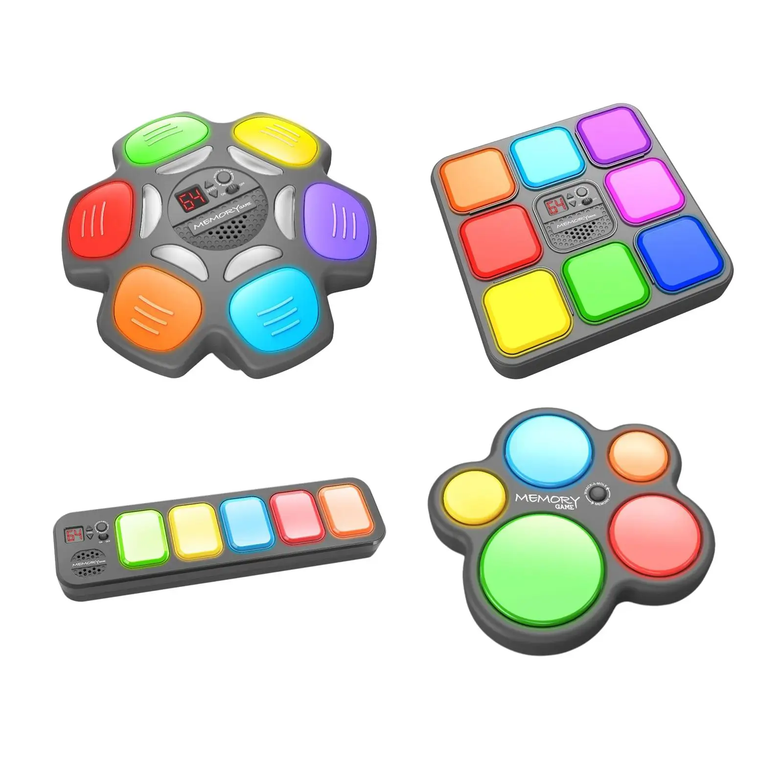 Fun-Electronic-Memory-Game-Electronic-Repeat-Color-Memorizing-Training ...