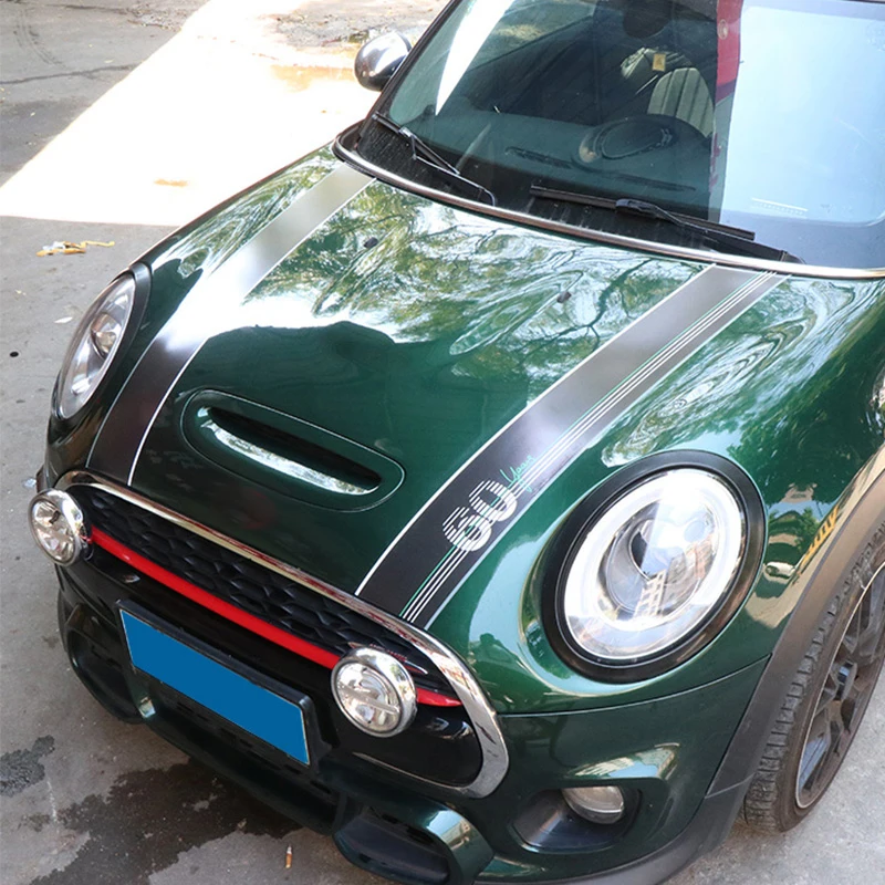 Car-Engine-Hood-Decals-Vinyl-60-Year-Anniversary-Stickers-For-Mini ...