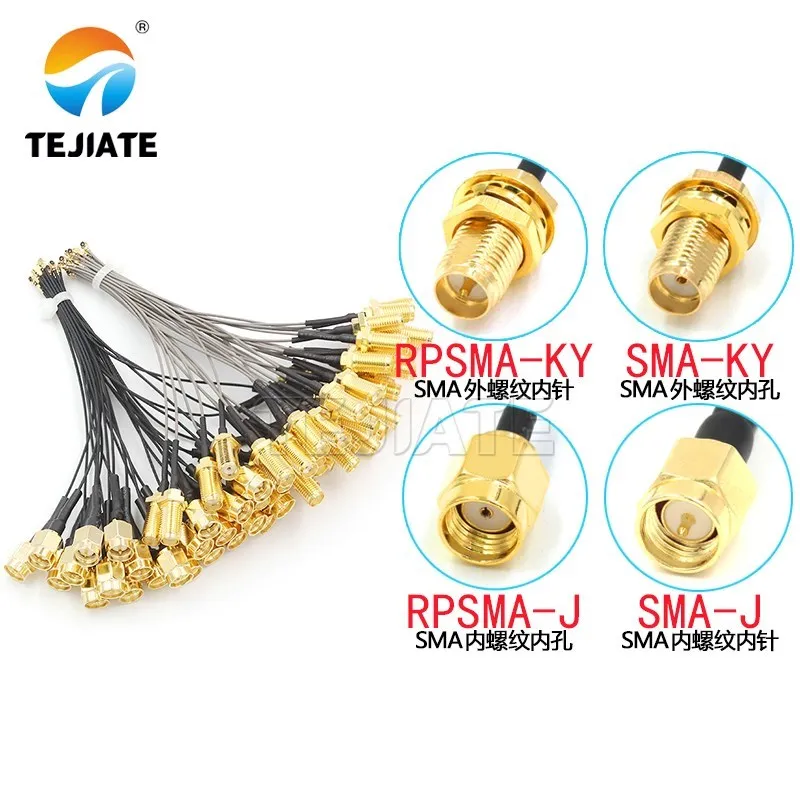 1PCS IPEX to SMA external screw internal hole mini network card ...