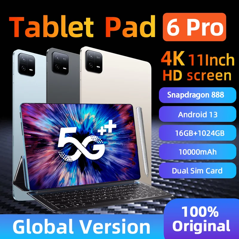 Tablet-Original-Pad-6-Pro-Vers-o-Global-PC-Android-13-16GB-1TB ...