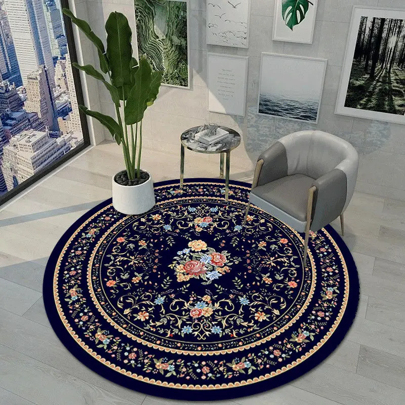 Round Rugs Chairs Living Room | Livingroom Table Round Rugs | Chinese ...