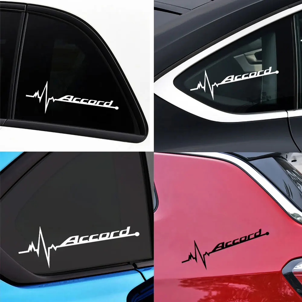 2Pcs-Car-Body-Vinyl-Decal-Side-Window-Decor-Sticker-For-Honda-Accord ...