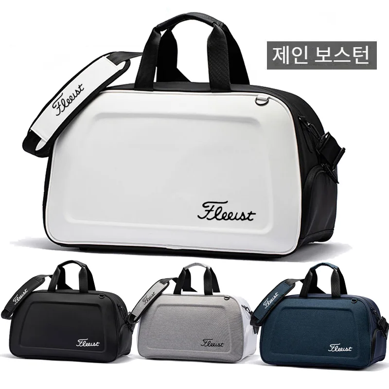 여성용 골프 가방 트렌드 보스턴 백 자수 핸드백 스포츠 가방 유니섹스 의류 가방 신발 가방 2023 신상