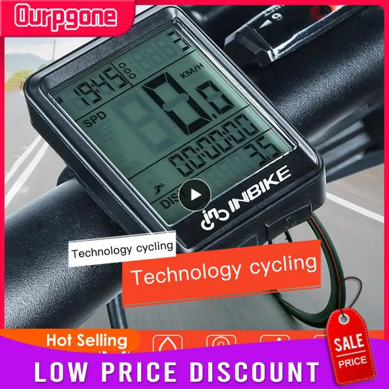 Cyclocomputer-Computer-Wireless-Speedometer-INBIKE-Digital-Speedometer ...