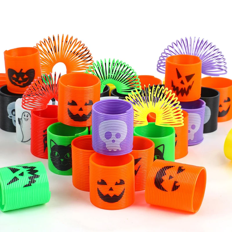 12-teile-beutel-Halloween-Magic-Springs-Coil-Spielzeug-Halloween-Party ...