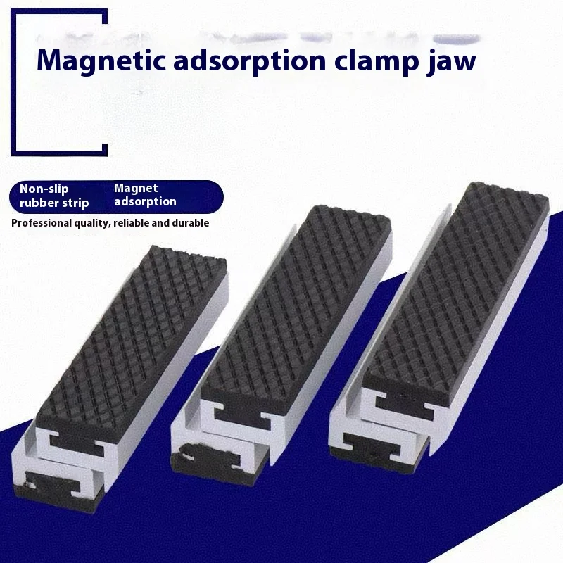 CNC 4/5/6inch Vise Magnetic Protective Cover Universal Soft Vice Jaws ...