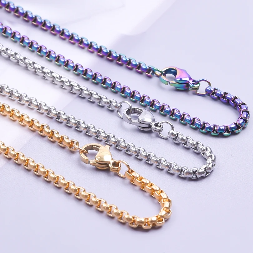 20-90cm-Square-Pearl-Chain-Necklaces-For-Women-Men-Accessories-DIY ...
