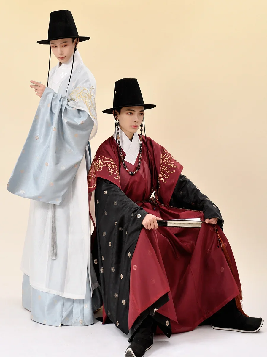 Men-Hanfu-Hanbok-Male-Ming-Dynasty-Traditional-Clothing-Stage-Dance ...