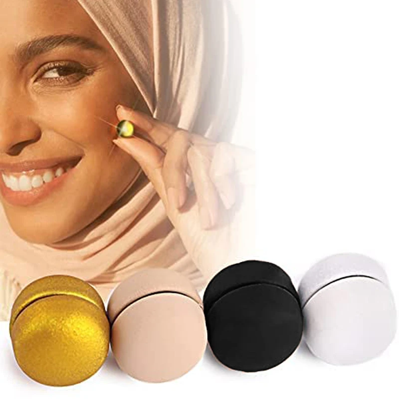 Metal Hijab Scarf Magnet Muslim Women Magnetic Hijab Pins Islamic ...