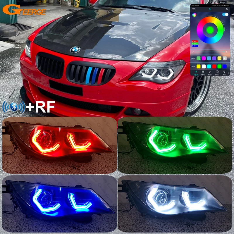 For Bmw E63 E64 630ci 645ci 650i 635d 650ci M6 Concept M4 Iconic Style Dynamic Multi Color Rgb ...