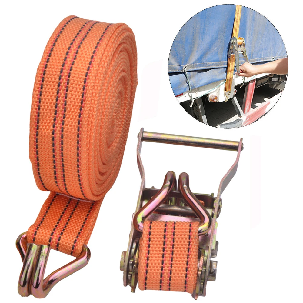 New-Tie-Down-Strap-Strong-Ratchet-Belt-Luggage-Bag-Cargo-Lashing-With ...