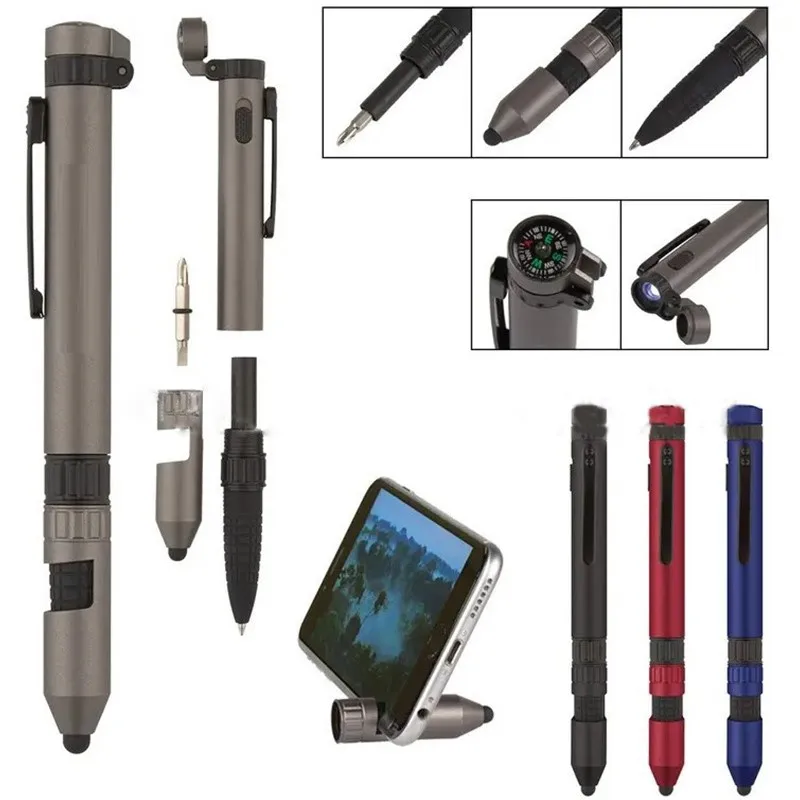 Multifunctional-Pen-Light-Pen-Outdoor-Military-Travel-6-in-1-Multi ...