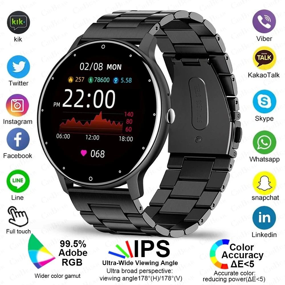 2025 New Sport Smartwatch Men Sports Fitness Wristband IP68 Waterproof ...