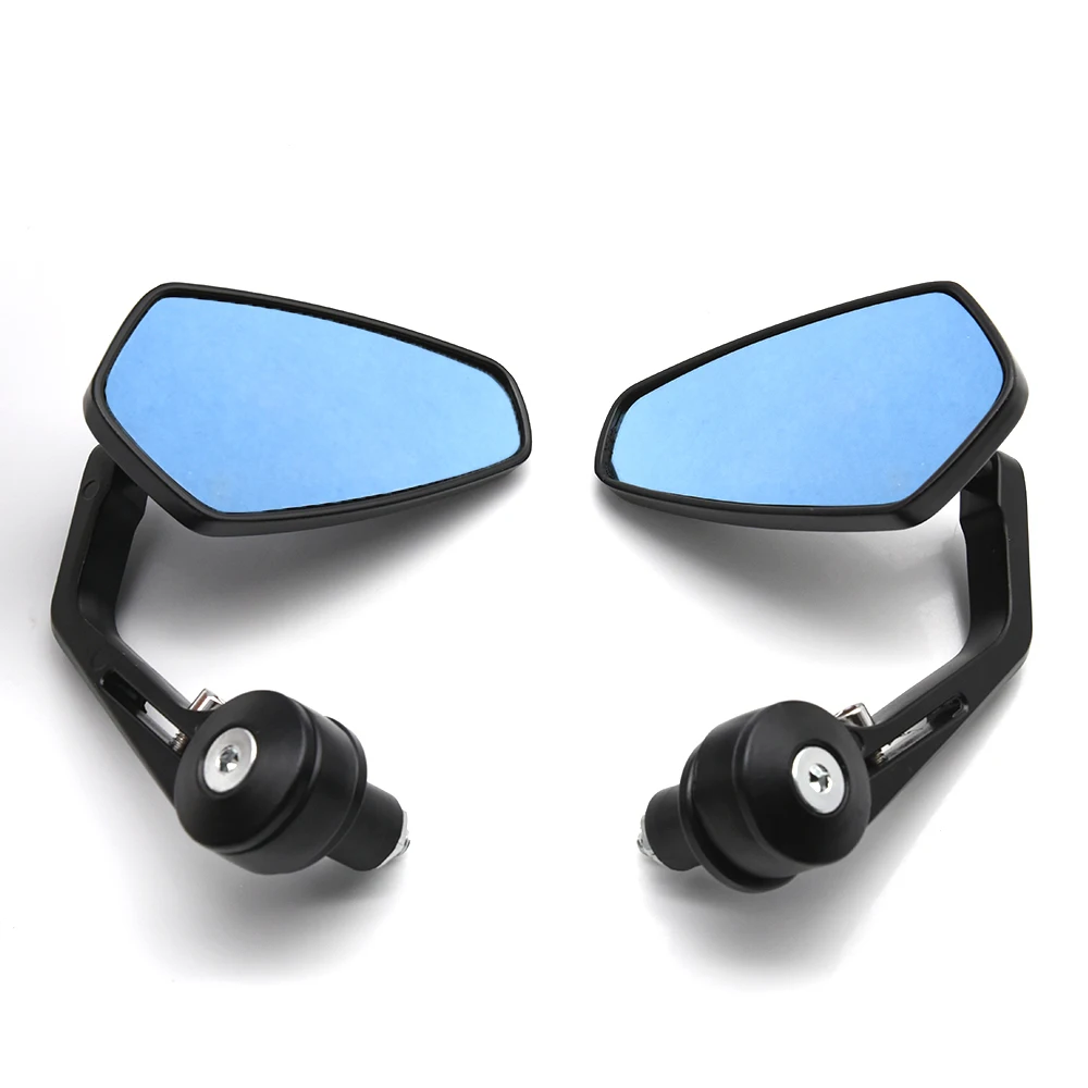 Motorcycle-Handlebar-Mirror-7-8-22mm-Bar-End-Mirror-Rearview-Mirror-For ...