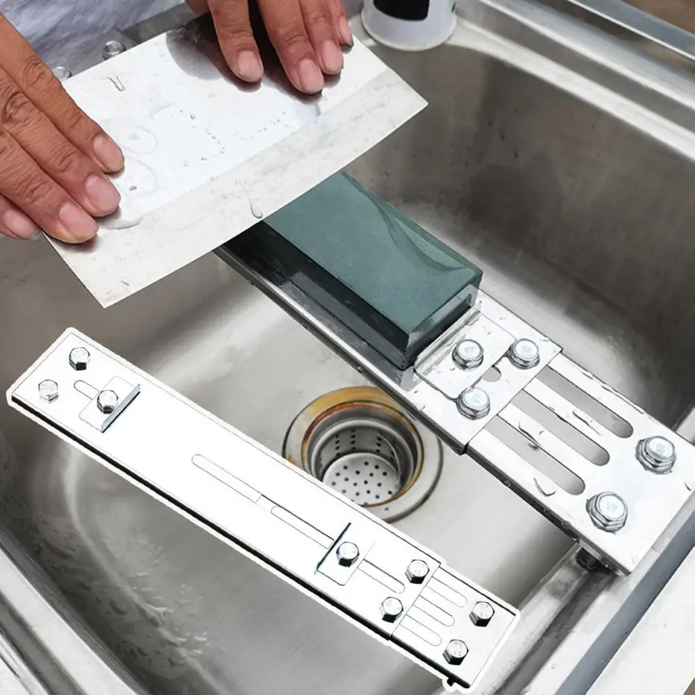 Whetstone-Holder-Thicken-Rustproof-Adjustable-Whetstone-Fixing ...