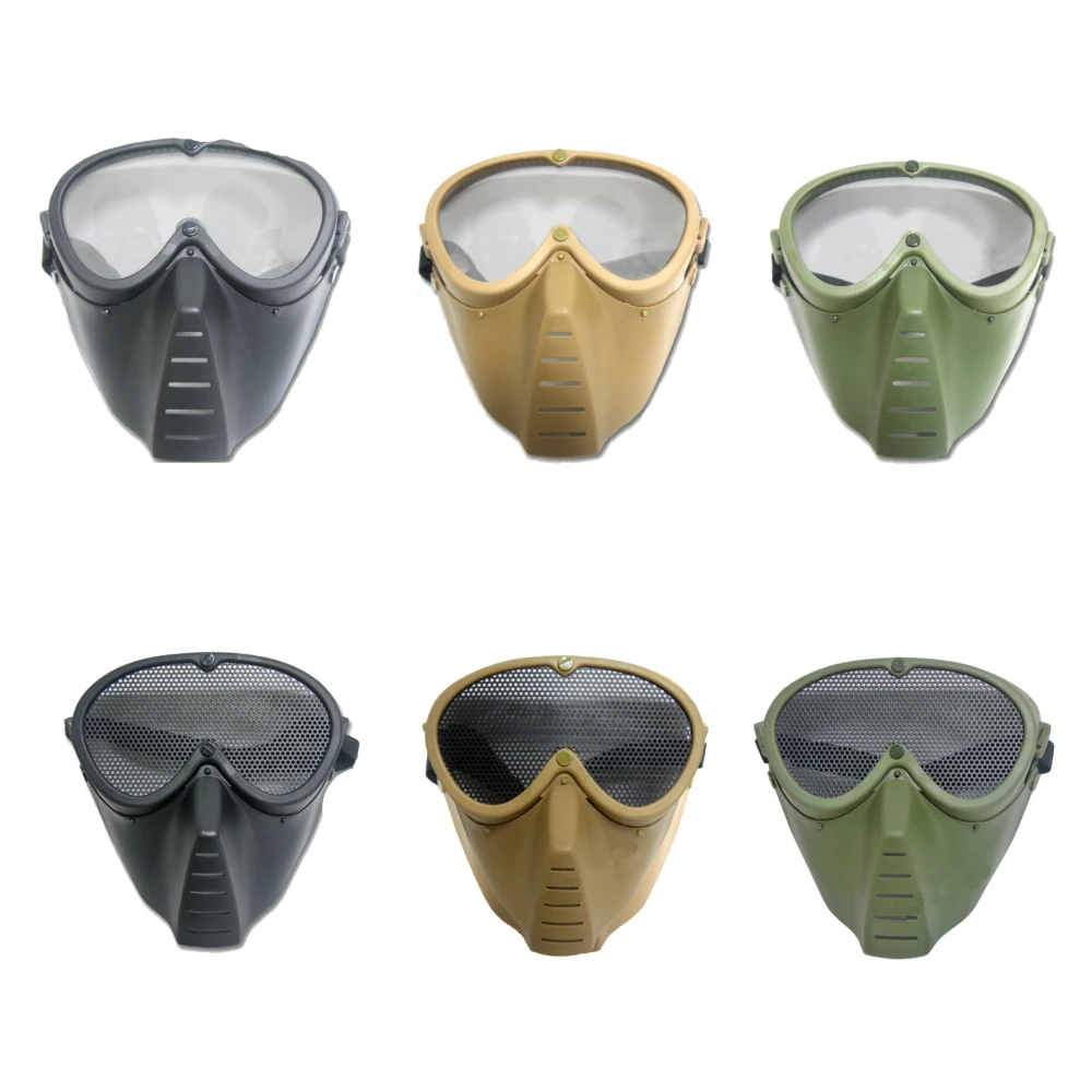 Mesh-Full-Face-Mask-Gel-BB-Soft-Water-Ball-Paintball-Air-Guns-CS ...